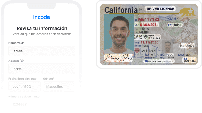 Incode | Plataforma de verificación de identidad y autenticación biométrica